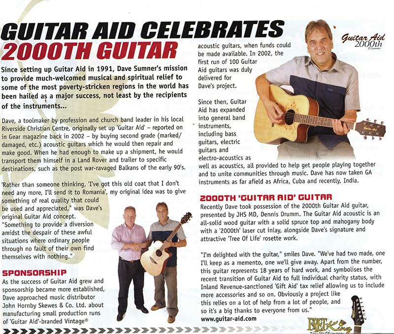 Spring 2009 – Guitar Aid